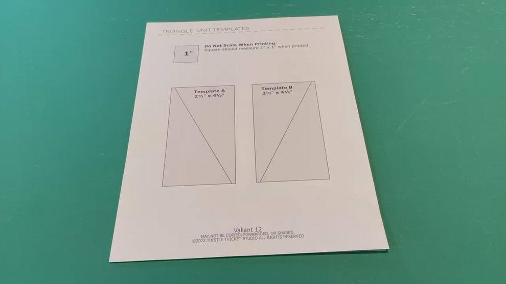 Valiant Digital Quilt Pattern – Thistle Thicket Studio